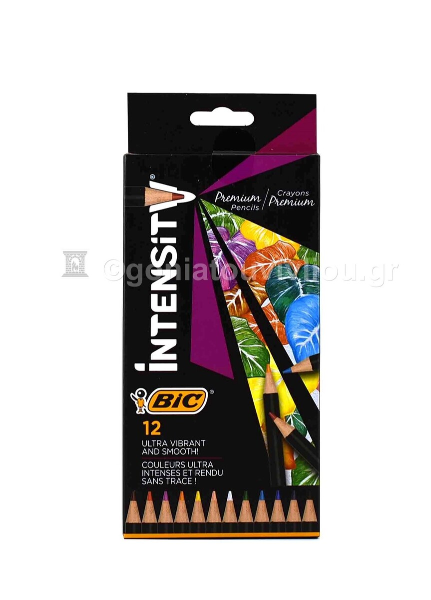 BIC INTENSITY ΞΥΛΟΜΠΟΓΙΕΣ 12 ΧΡΩΜΑΤΑ 951844 - Ξυλομπογιές ...