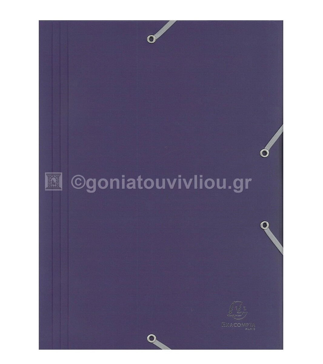 EXACOMPTA ΝΤΟΣΙΕ ΜΕ ΛΑΣΤΙΧΟ ΠΛΑΣΤΙΚΟ 24x32cm 559000E ΜΩΒ - Ντοσιέ με ...