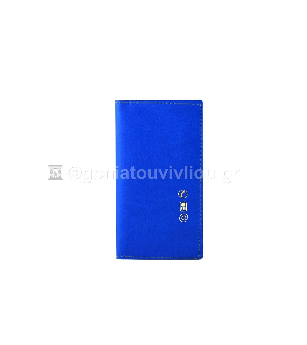 ΤΗΛΕΦΩΝΙΚΟ ΕΥΡΕΤΗΡΙΟ ΜΕ ΘΗΚΗ ΥΠΟΚΙΤΡΙΝΟ 8x15cm ΜΠΛΕ 015 (EKDOSIS ...